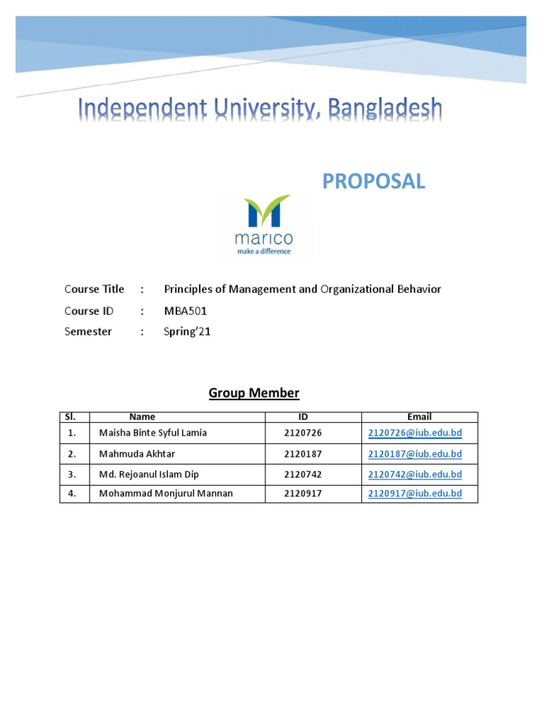 Marico Bangladesh: Company Overview and Insights | PDF | Economies ...
