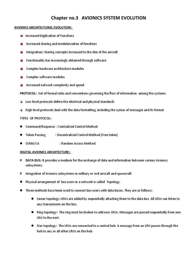 Avionics Chapter 3 | PDF | Computer Engineering | Computer Science