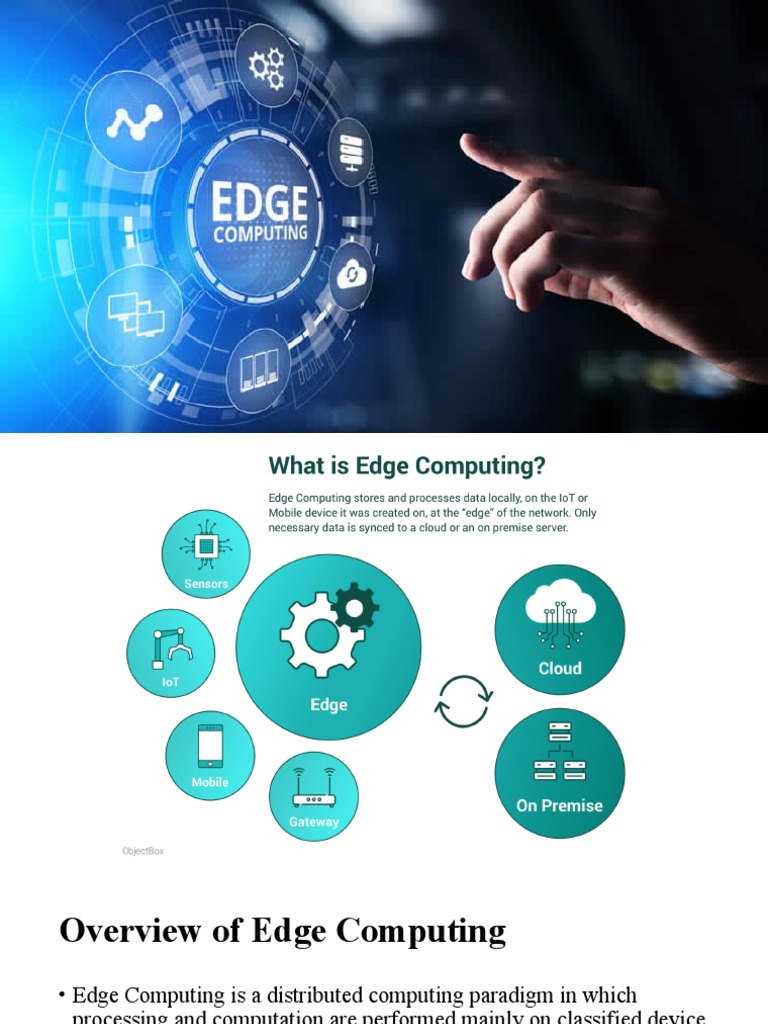 Edge Comp | PDF | Internet Of Things | Cloud Computing