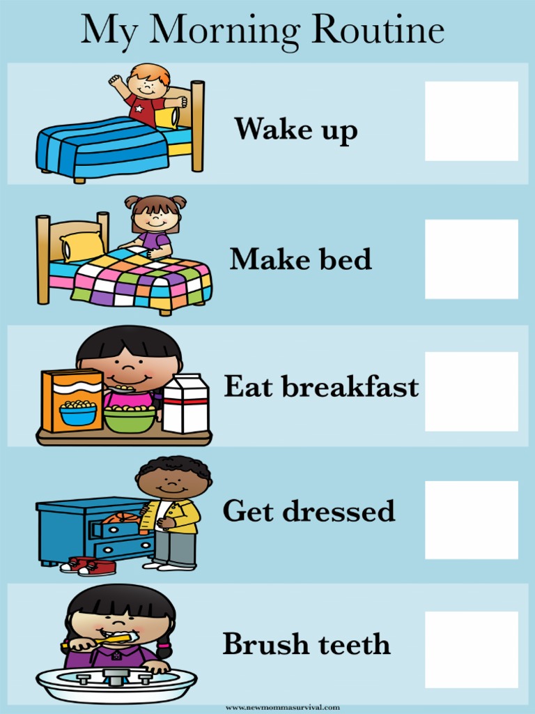 Morning Routine | PDF