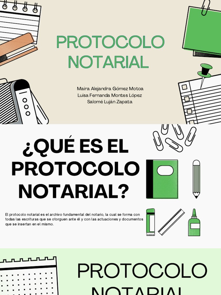 Protocolo Notarial | PDF | Herencia | Ley común