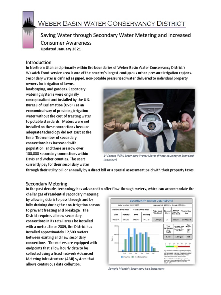 Secondary Metering White Paper 2022-02-14 | PDF