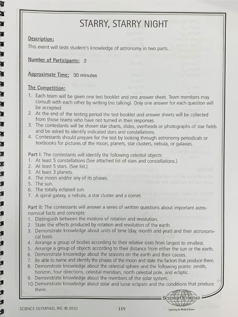 Starry Starry Night | PDF