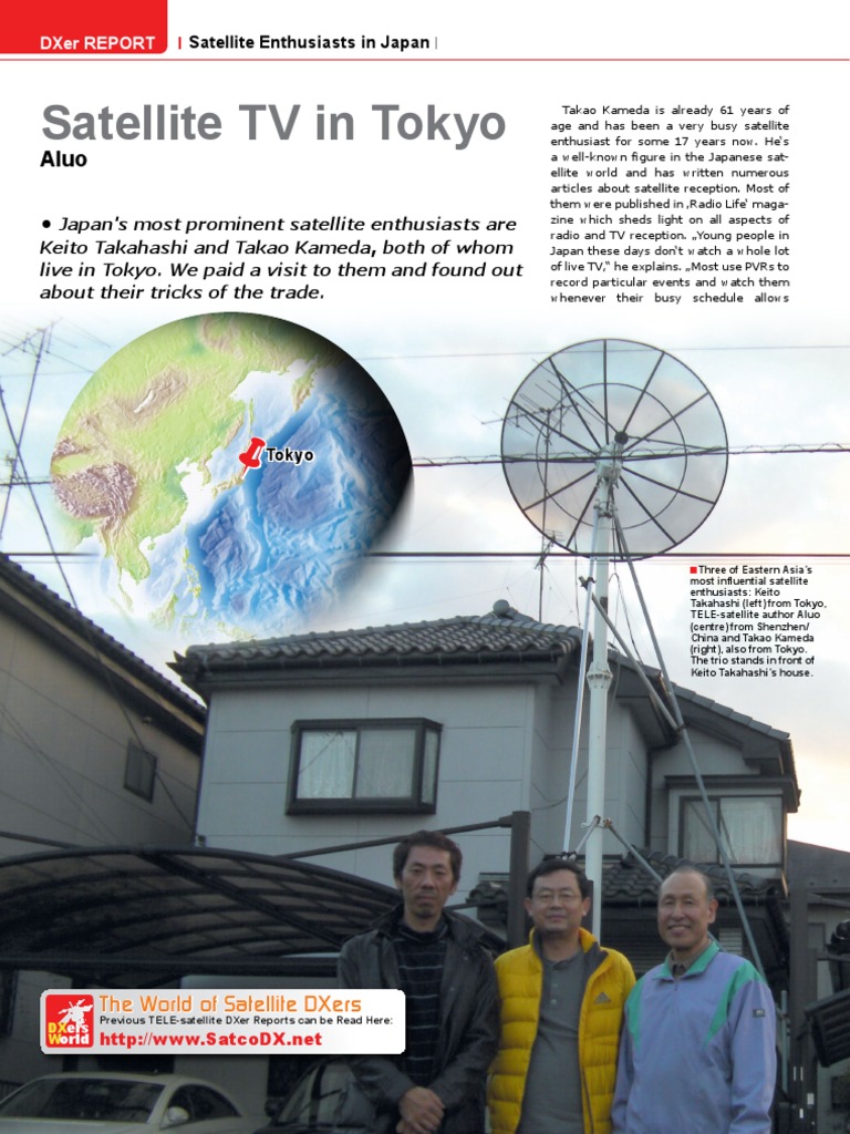 Japan Dxer | PDF | Television | Media Technology