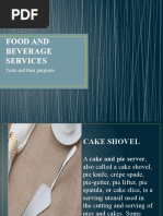 Different Types of Crockery and Their Sizes | PDF | Tableware | Cutlery