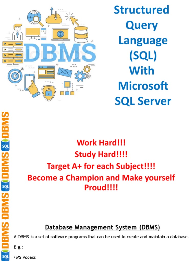 Understanding the Fundamentals of Structured Query Language (SQL) and ...