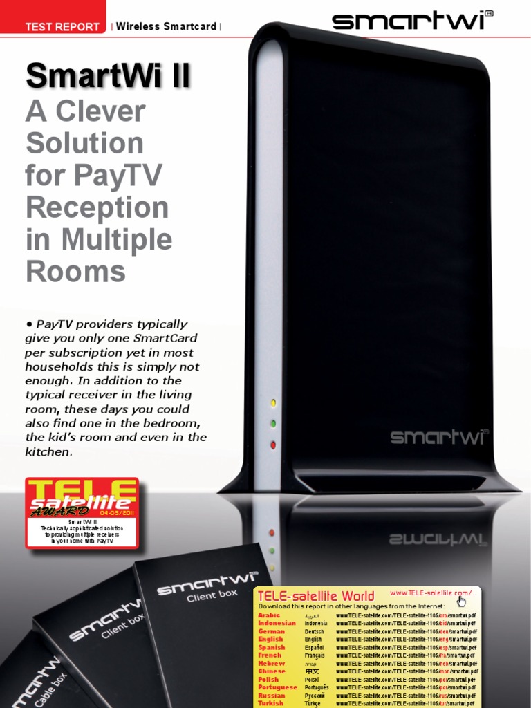 Smartwi Ii: A Clever Solution For Paytv Reception in Multiple Rooms ...