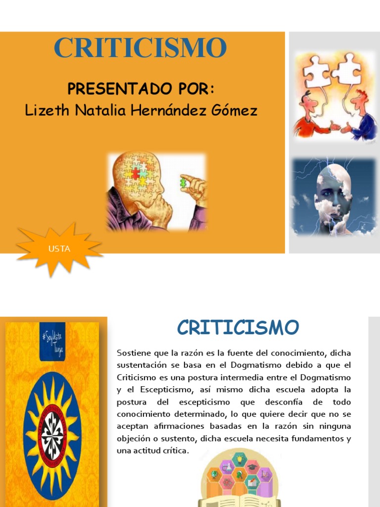 El Criticismo en la Filosofía de Kant | PDF | Immanuel Kant | Conocimiento