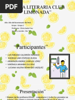 El Club Limonada | PDF | Escritura