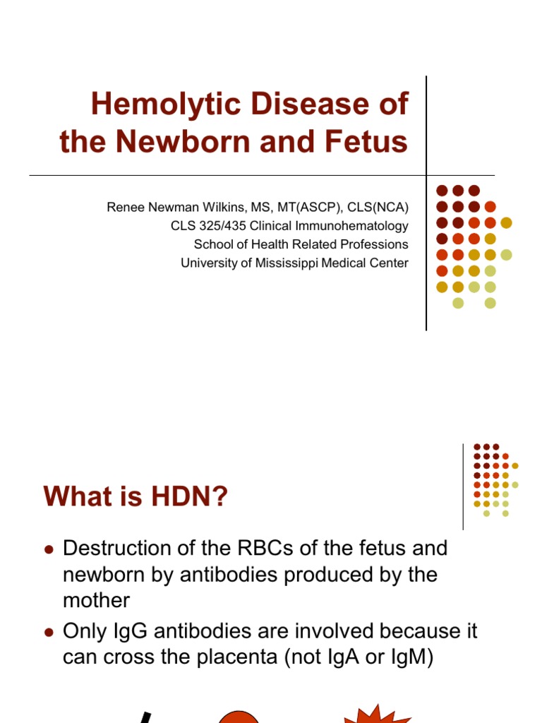 HDN1 | PDF | Blood Type | Hematology