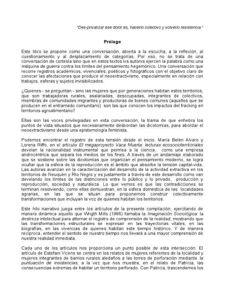 Prologo Libro | PDF