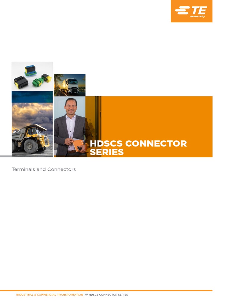 TE HDSCS Connector Series | PDF | Electrical Connector | Manufactured Goods