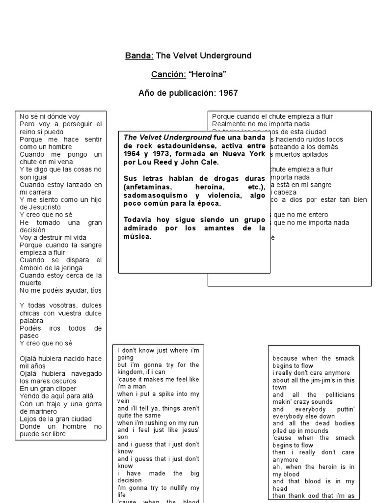 The Velvet Underground Heroin | PDF