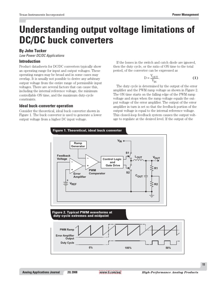 Understanding DC-DC BUCK | PDF | Amplifier | Electrical Engineering