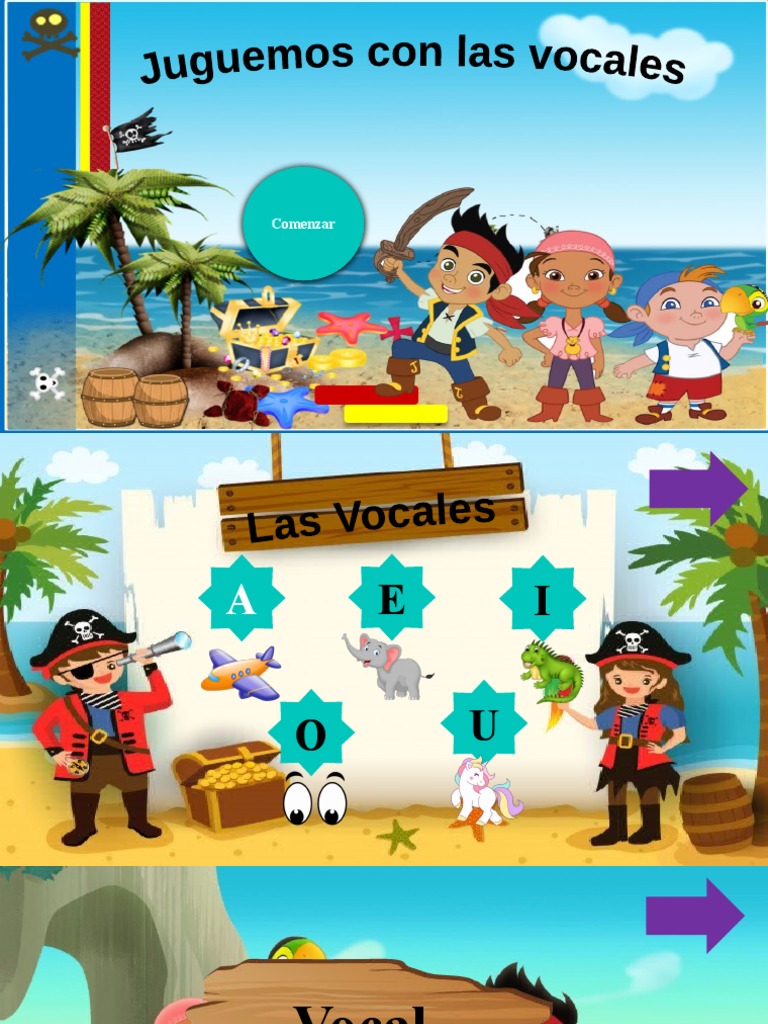 Vocales Piratas | PDF