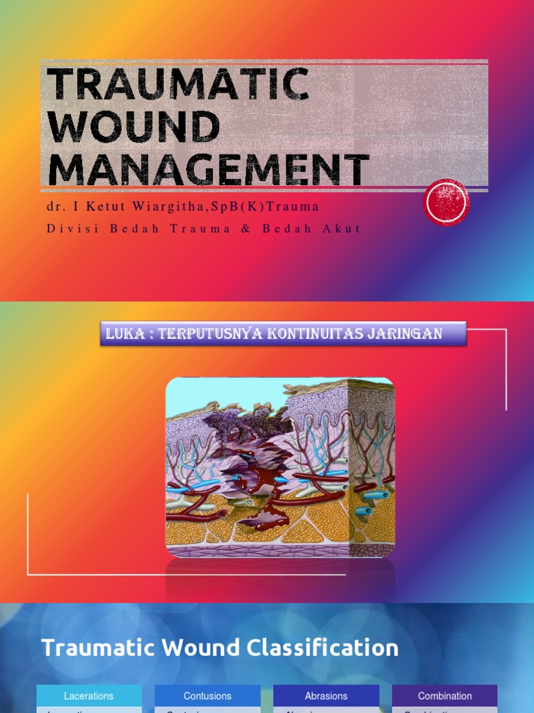 Managing Traumatic Wounds: A Guide to Debridement, Closure Techniques ...