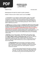 Welcome Letter for BLC Class 010-24 | PDF