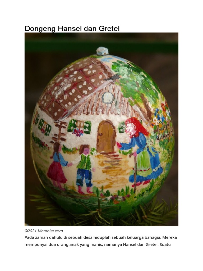 Dongeng Hansel dan Gretel: Kisah Petualangan | PDF