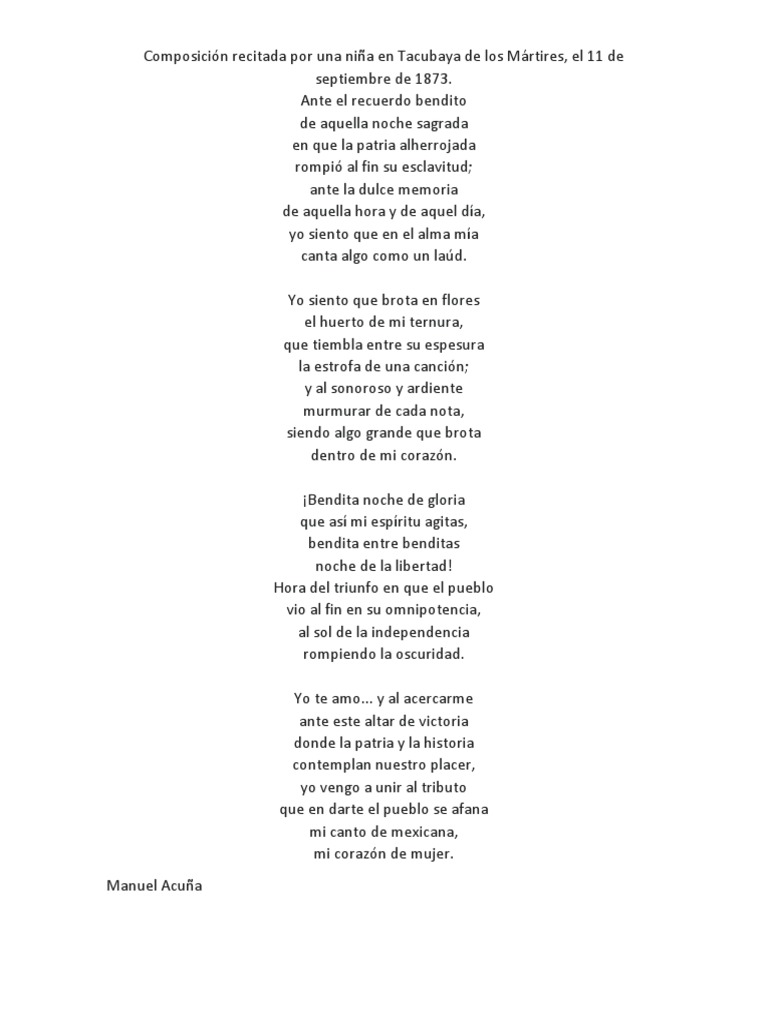 Composición sobre la libertad en 1873 | PDF