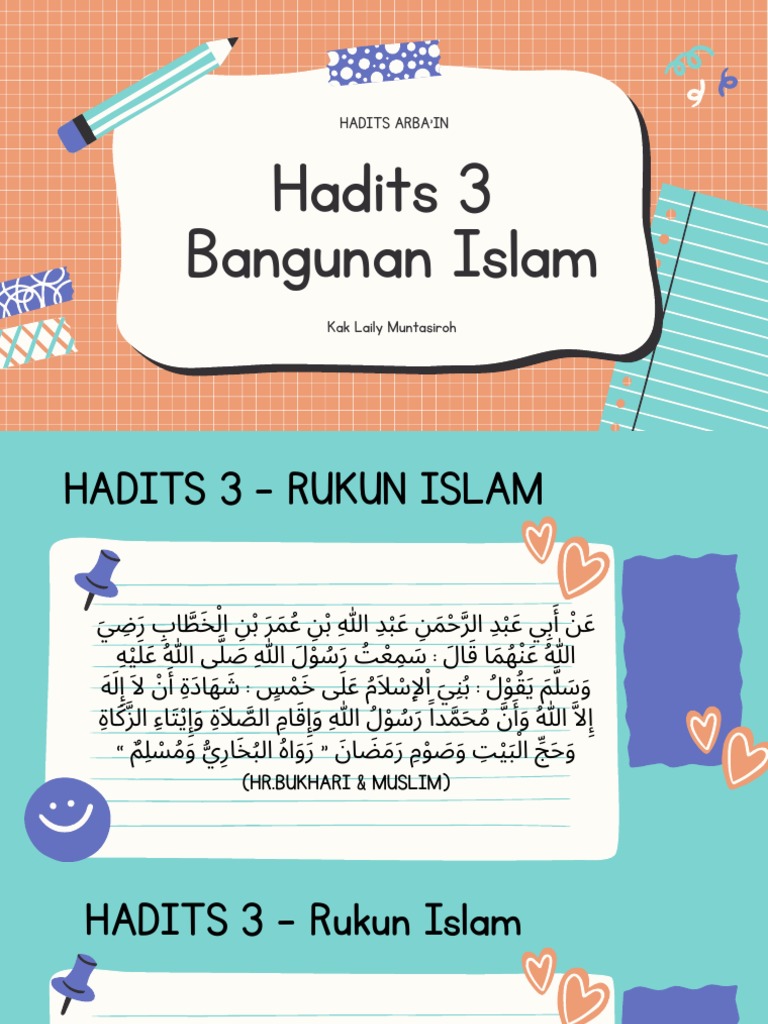 Hadits 3 Bangunan Islam | PDF