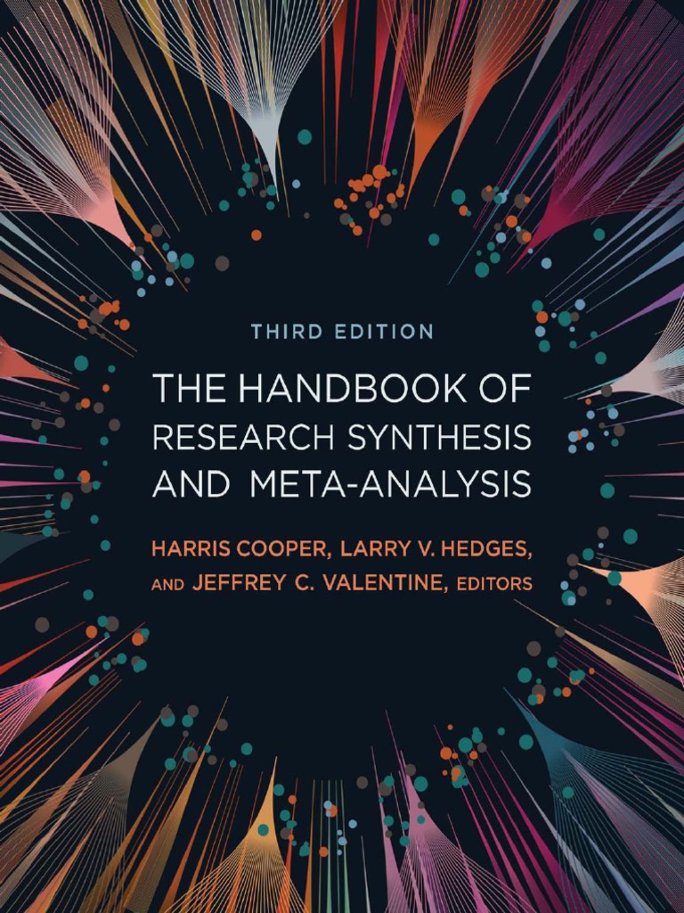 Harris Cooper, Larry v. Hedges, Jeffrey C. Valentine - The Handbook of ...