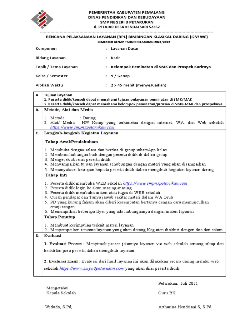 RPL Dan Materi BK - Mengenal Kelompok Peminatan Di Smk-Mak Dan Prospek ...