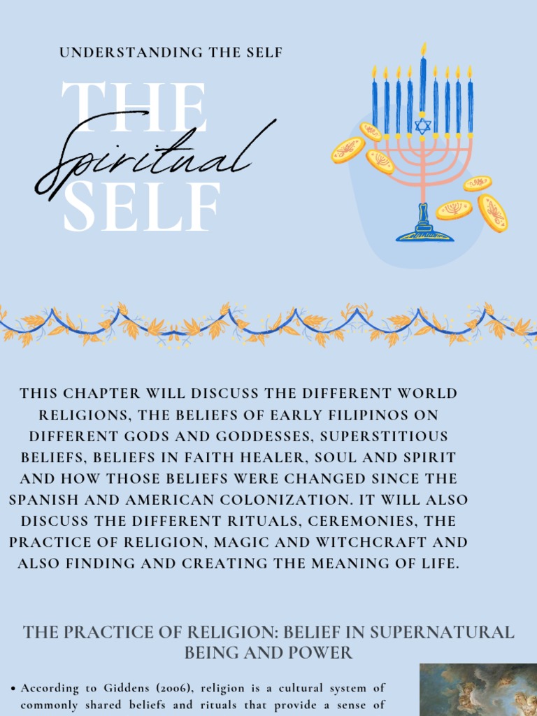 Understanding The Self - Religious Self | PDF | Supernatural | Folklore