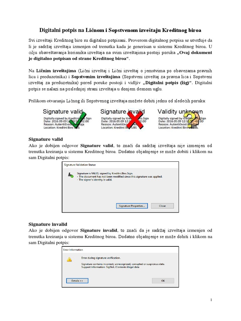 Digitalni Potpis | PDF