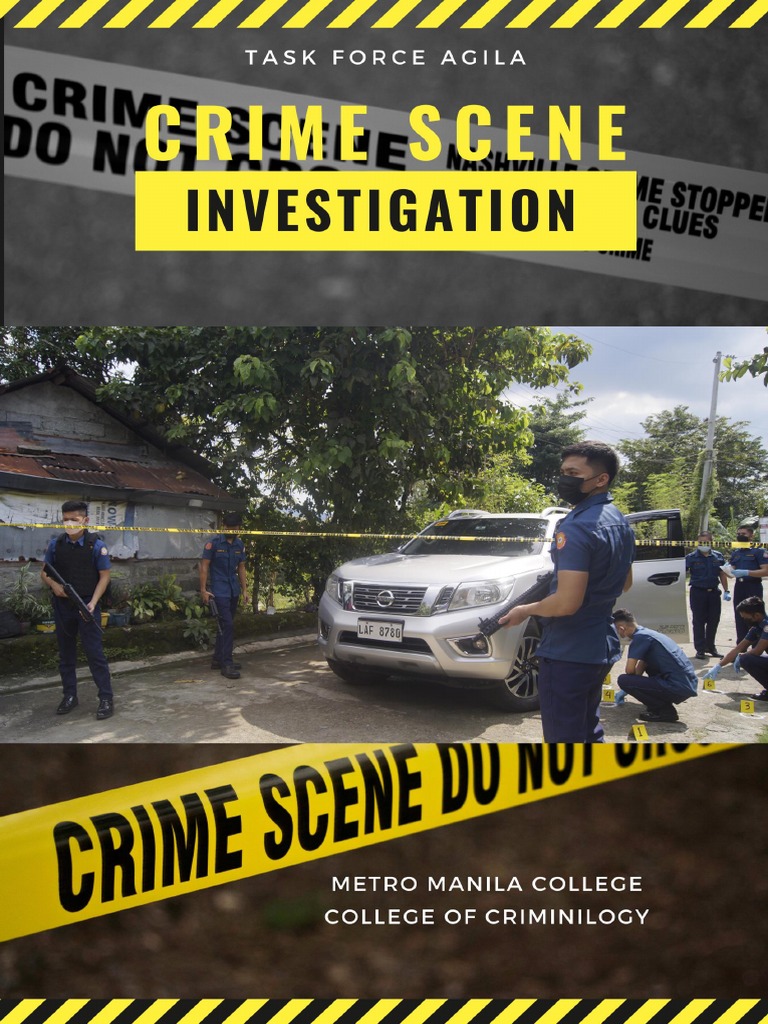 Final - Task Force Agila | PDF | Crime Scene | Police