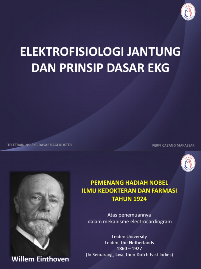 Elektrofisiologi Jantung Dan Prinsip Dasar EKG | PDF