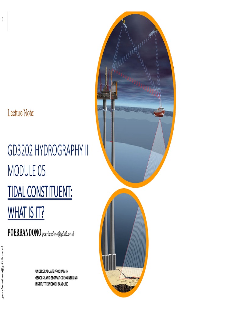 Gd3202 Hydrography Ii Module 05 Tidal Constituent: What Is It? | PDF ...