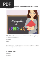 Palabras Terminadas en Ción, Sión, Xión y Cción | PDF | Artes del ...