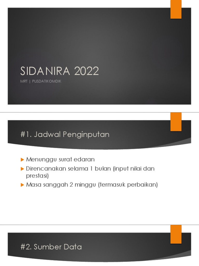 Pointer SIDANIRA 2022 | PDF