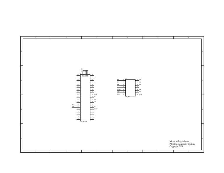 Mictor To Jtag Adapter P&E Microcomputer Systems | PDF | Electronic ...