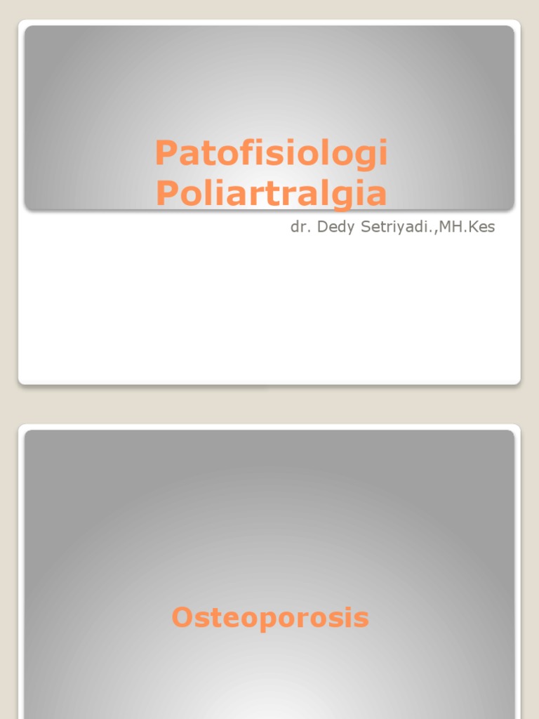 Patof Poliartralgia | PDF