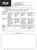 Short Story Writing Rubrics | PDF | Vocabulary | Rubric (Academic)