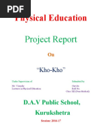 Cricket Physical-Education-Project | PDF | Games Of Physical Skill ...