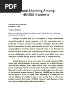 100+ HumSS Research Topics - Humanities & Social | PDF | Popular ...