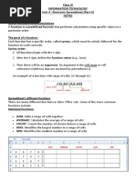 ICT Formulas AS LEVEL CIE | PDF | Teaching Mathematics | Computer ...