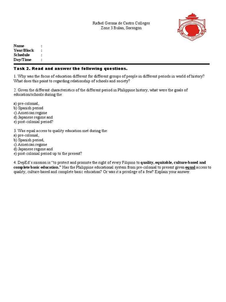 Activity in Prof Ed 2 | PDF