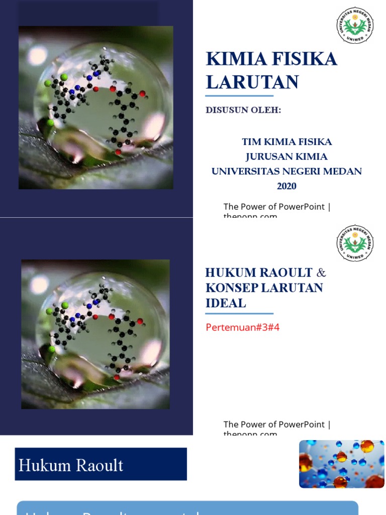 Penyimpangan Hukum Raoult pada Beberapa Larutan | PDF