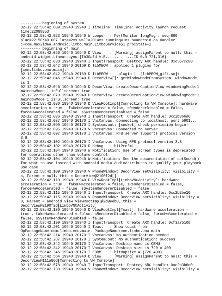 Limbolog | PDF | Operating System Families | Software
