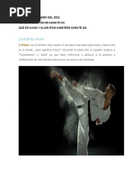 Biografía Raúl Rizo | PDF | Kárate | Artes marciales del este asiático