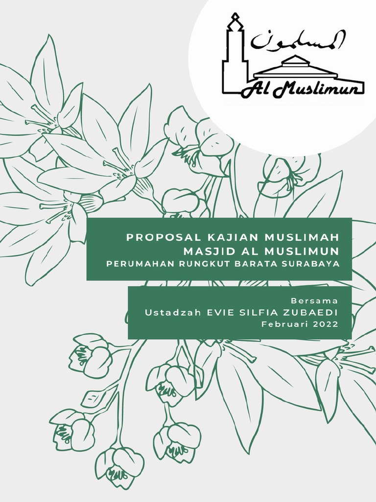 Proposal Kajian Muslimah | PDF