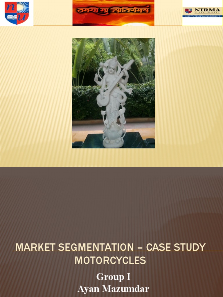 Market Segmentation of Motorbikes | PDF | Motorcycle | Market Segmentation