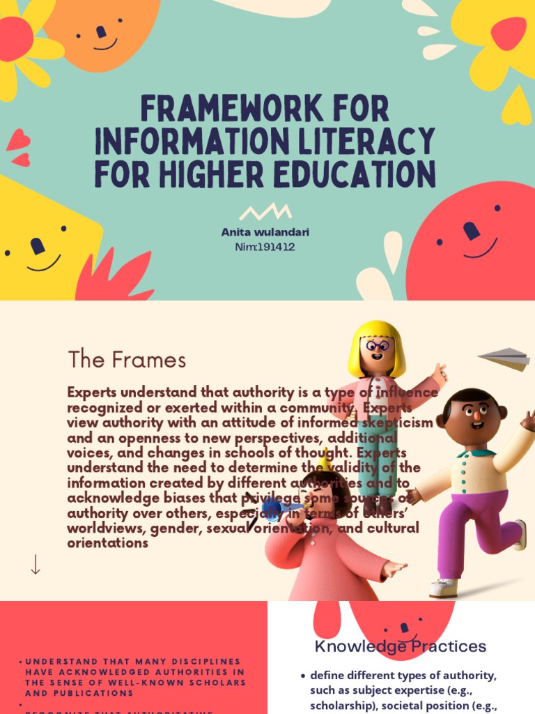 Framework For Information Literacy For Higher Education | PDF ...
