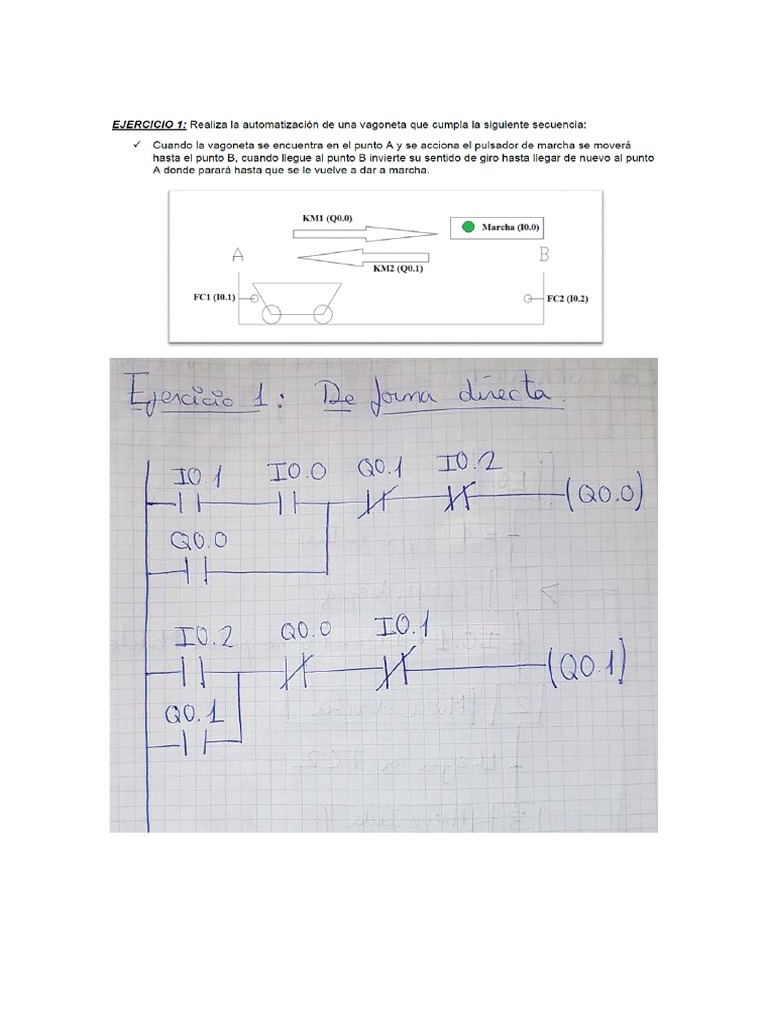 Ejercicios GRAFCET | PDF