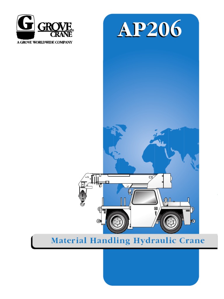 Grove AP206 Spec | PDF | Crane (Machine) | Truck