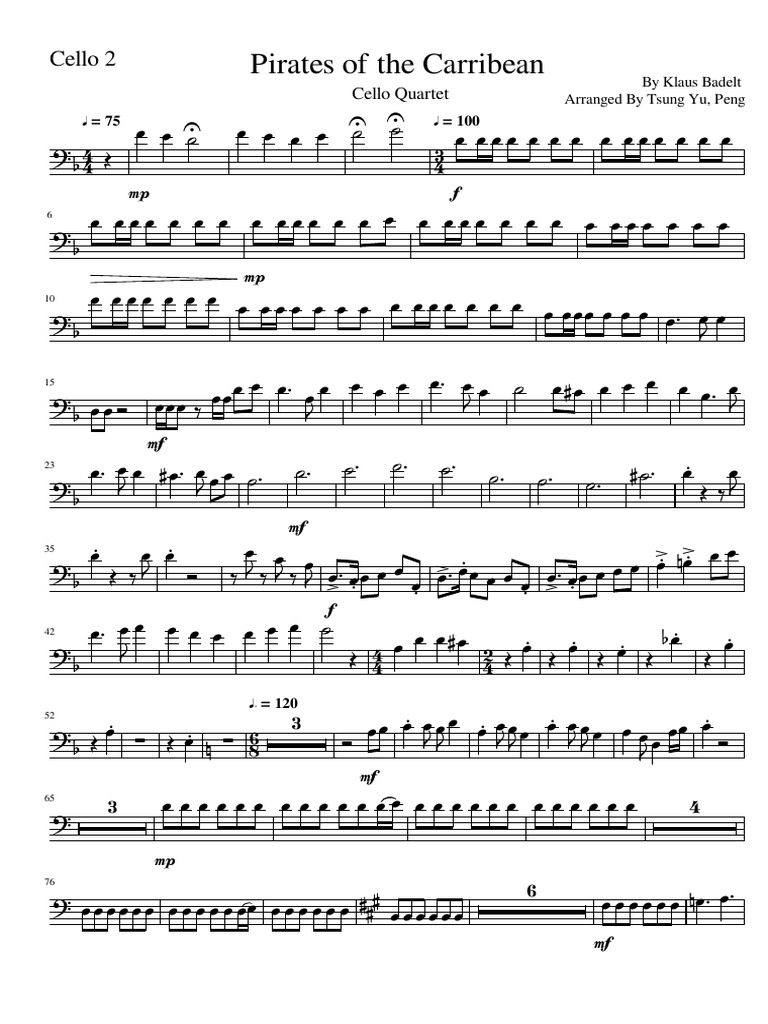 Piratas Del Caribe Grupo Chelos 4 | PDF