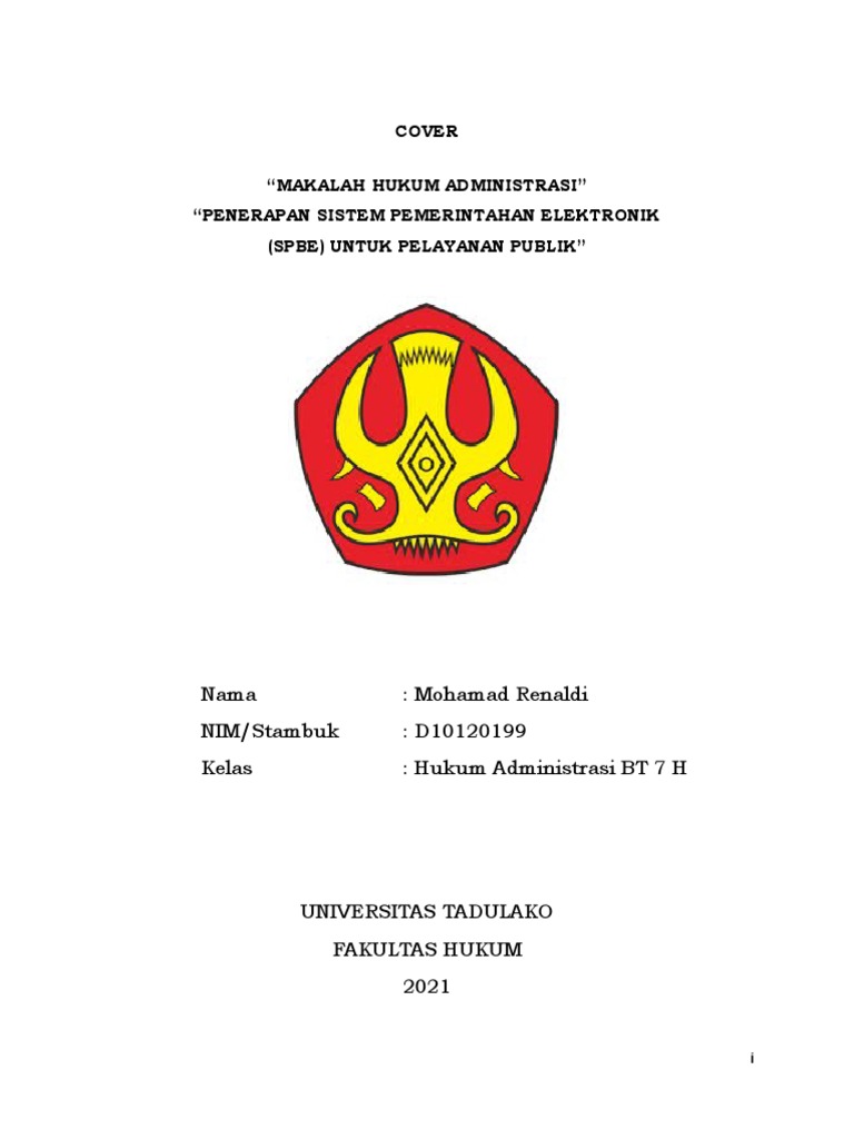 Contoh Makalah Kuliah | PDF